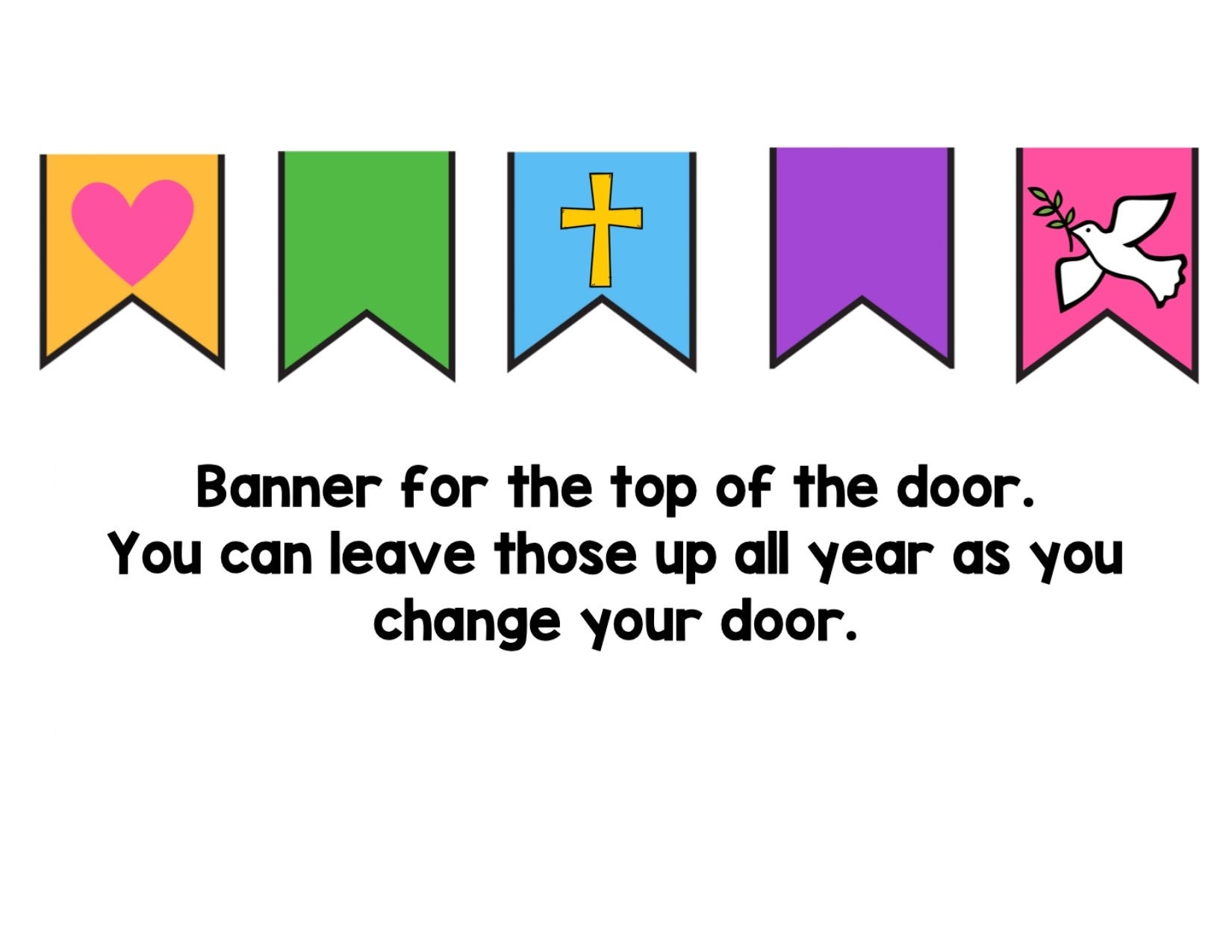 Back to School Christian Door Display: Shine With God's Love - Etsy