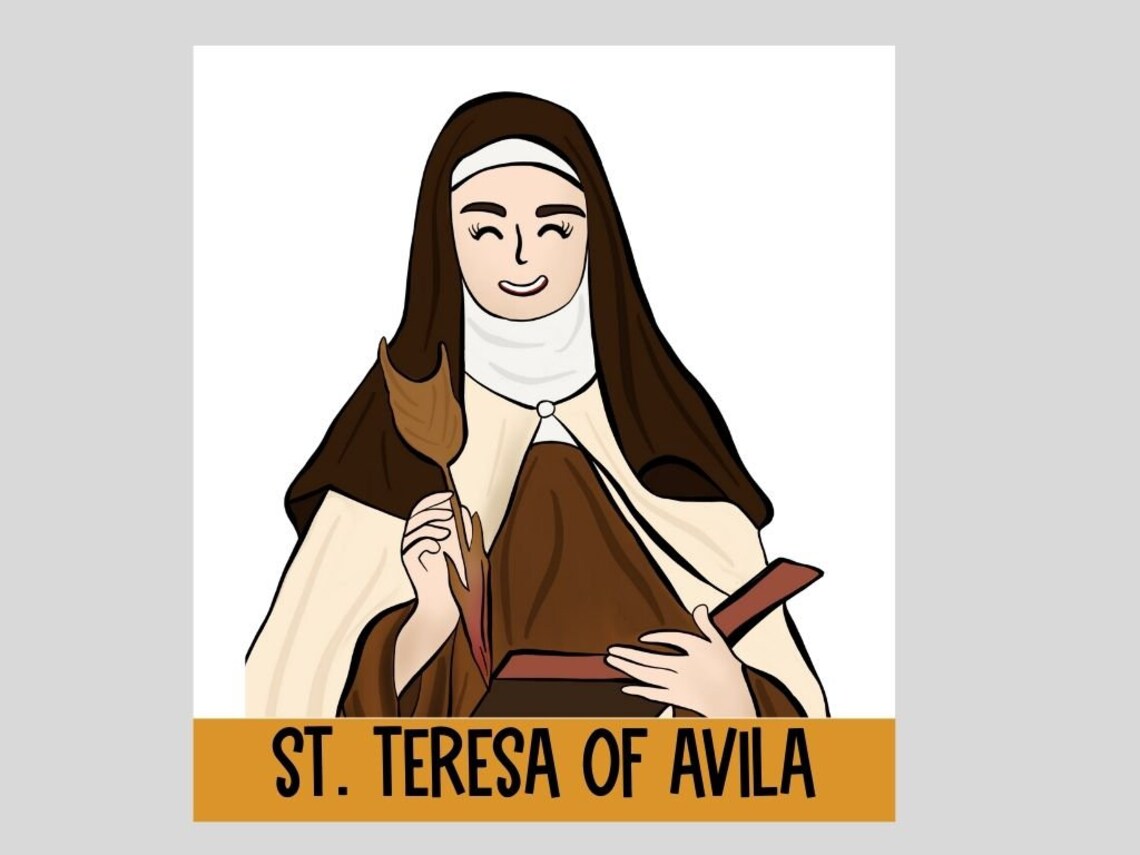 Catholic Saints Bulletin Board: Saints in Heaven Pray for Us - Etsy