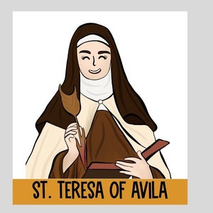 Catholic Saints Bulletin Board: Saints in Heaven Pray for Us - Etsy