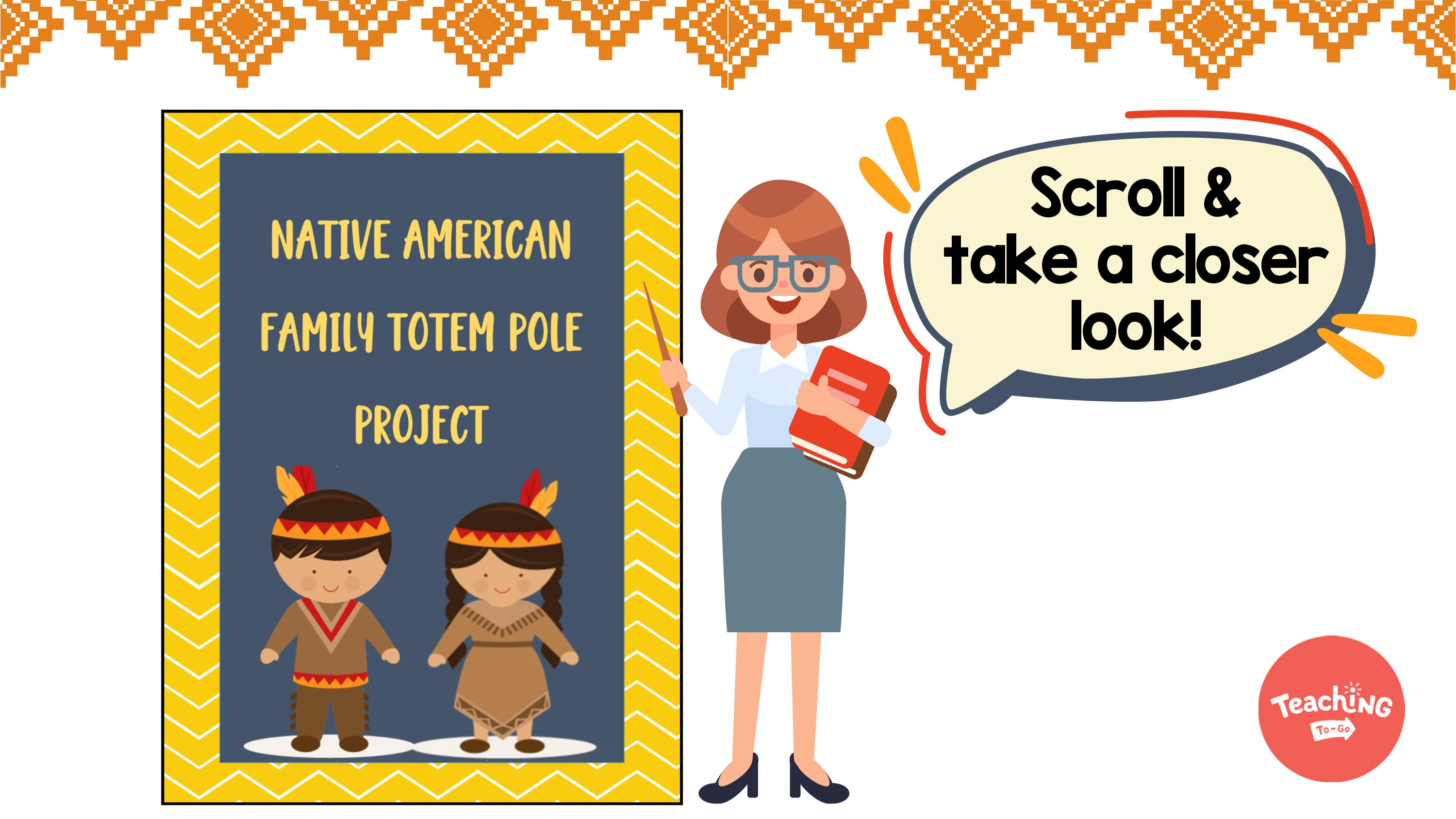 Native American Craft: Family Totem Pole Project Activity - Etsy
