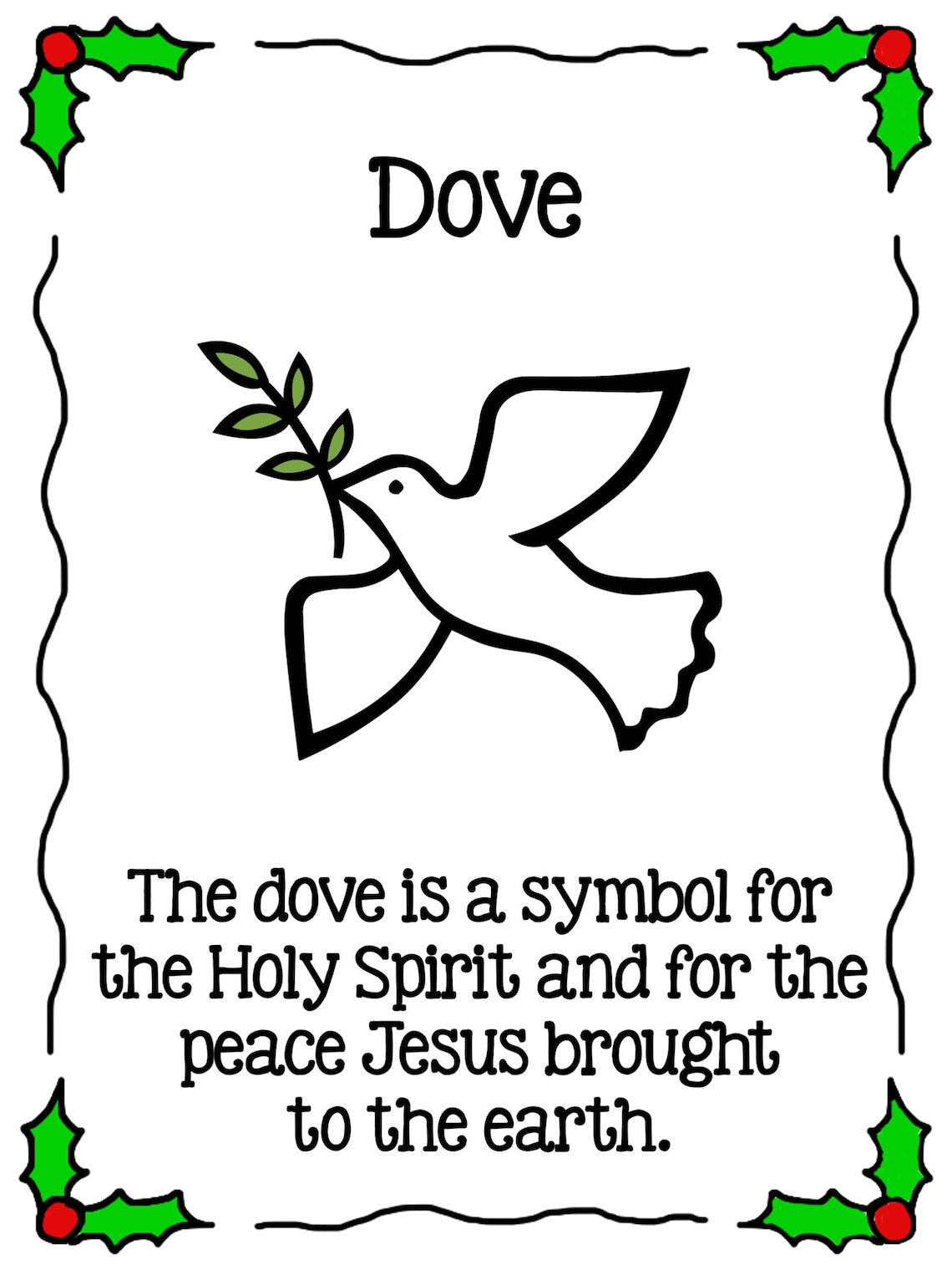 The Symbols of Advent and Christmas Bulletin Board - Etsy