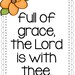 Catholic Hail Mary Prayer Bulletin Board (digital Download) - Etsy