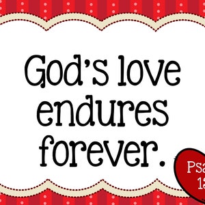 Christian Valentine Bulletin Board, Door Decor: Jesus Loves Us! - Etsy