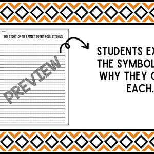 Native American Craft: Family Totem Pole Project Activity - Etsy