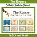 Rosary Bulletin Board-rosary Mysteries- Catholic Bulletin Board:mary ...