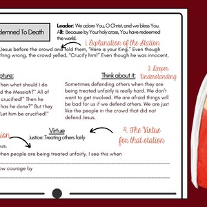 Lent Stations of the Cross Activity for Catholic Kids With Prayer ...