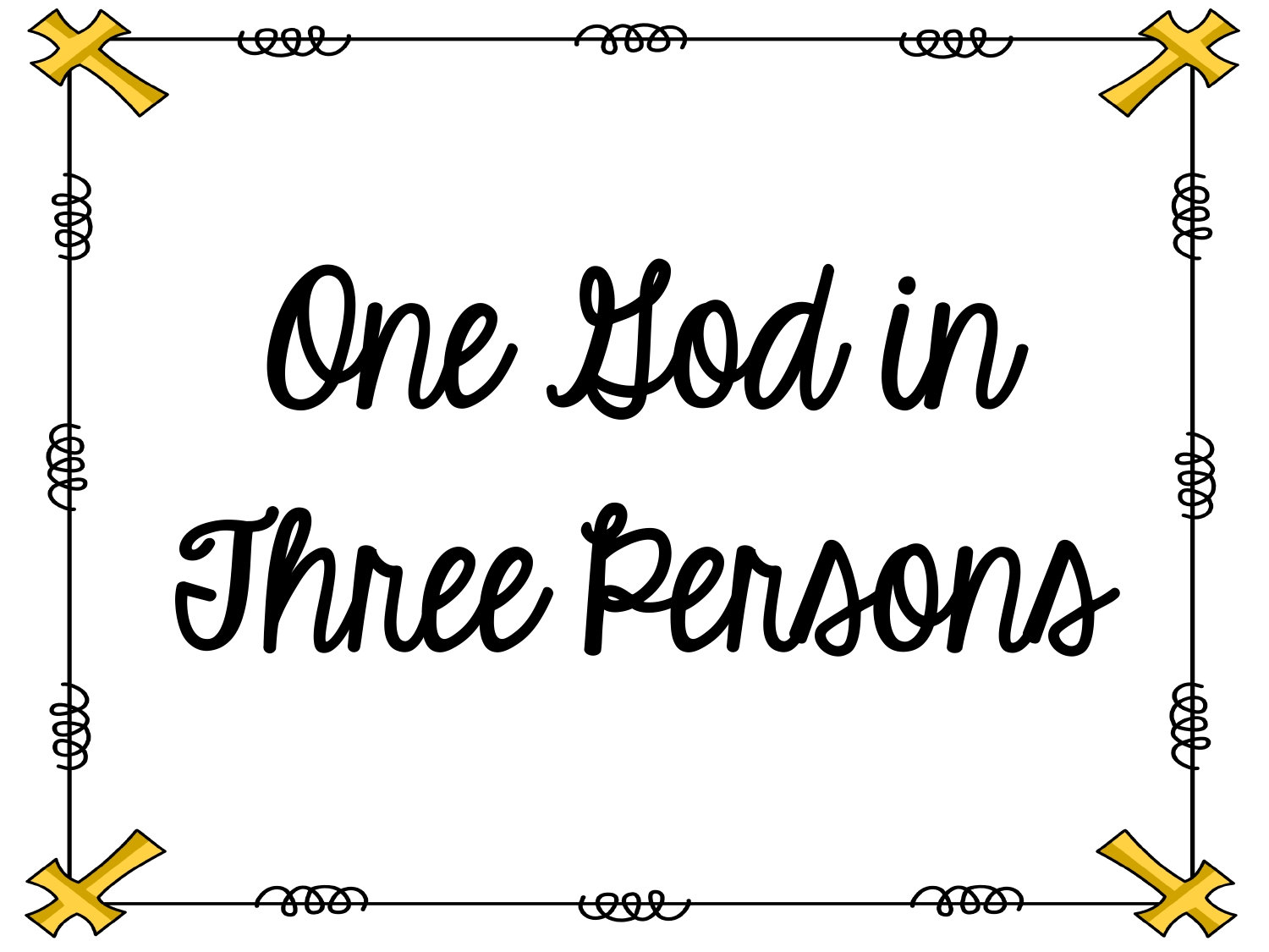 Catholic Trinity Bulletin Board - Etsy