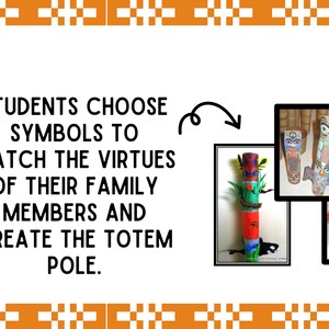 Native American Craft: Family Totem Pole Project Activity - Etsy