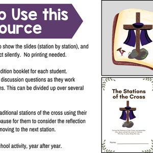 Lent Stations of the Cross Activity for Catholic Kids With Prayer ...