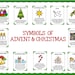 The Symbols of Advent and Christmas Bulletin Board - Etsy