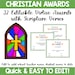 Editable Christian Virtue Awards With Scripture - Etsy