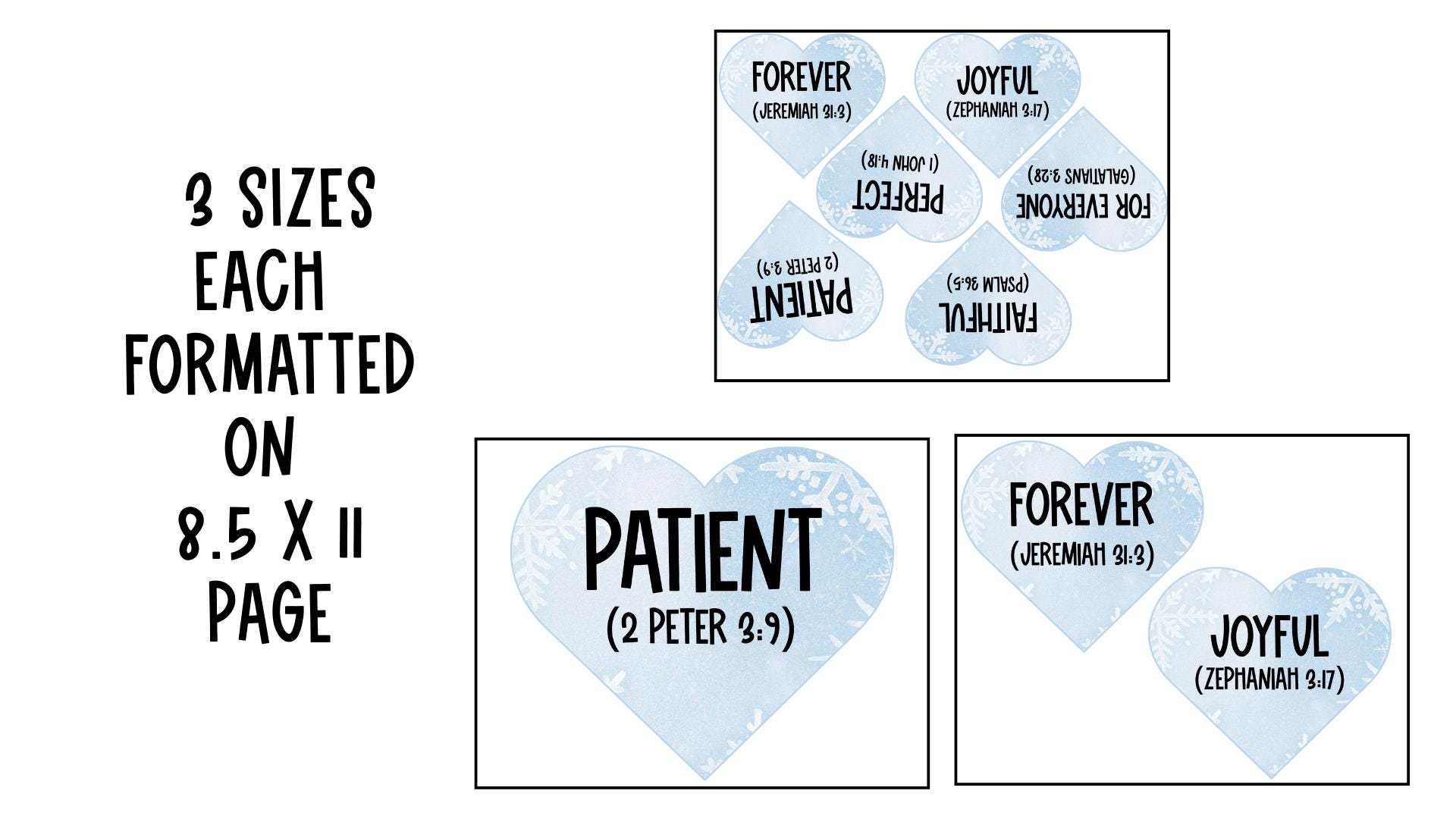 Winter Christian Bulletin Board: God's Love is "snow" Cool! - Etsy