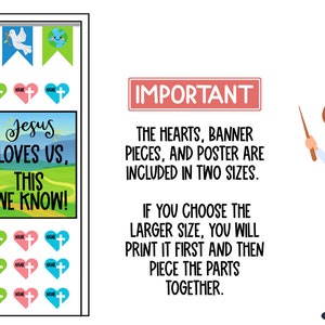 Back to School Christian Door Decoration Kit: Jesus Loves Us - Etsy