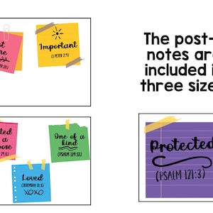 Christian Bulletin Board: Affirmation Scriptures - Etsy