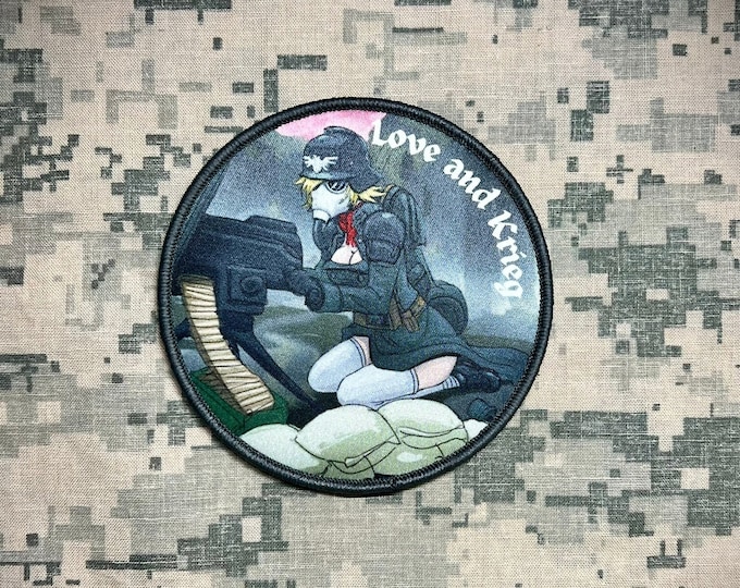 Krieg Can Bloom Chan Girl Morale Anime Patch - Etsy