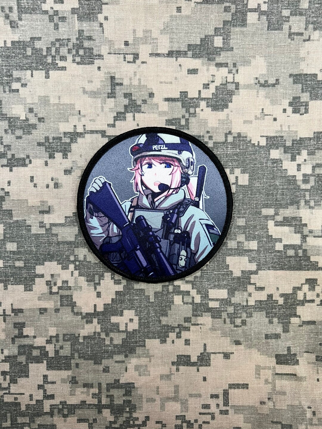 Modern Warfare U.S. Army Ranger Gal Morale Anime Patch - Etsy