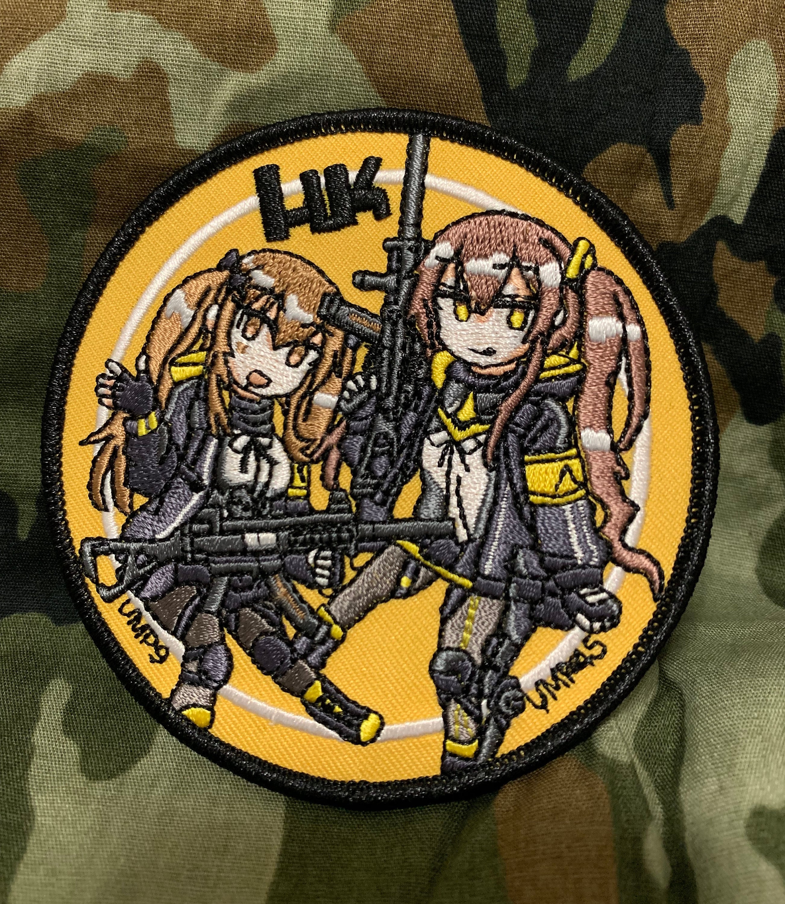 Girls Frontline UMP 9 & UMP 45 Airsoft Morale Anime Patch - Etsy