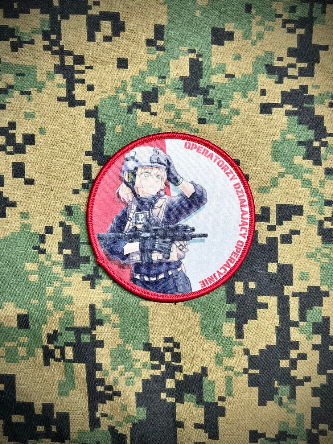 Modern Warfare Polish GROM Gal Morale Anime Patch - Etsy