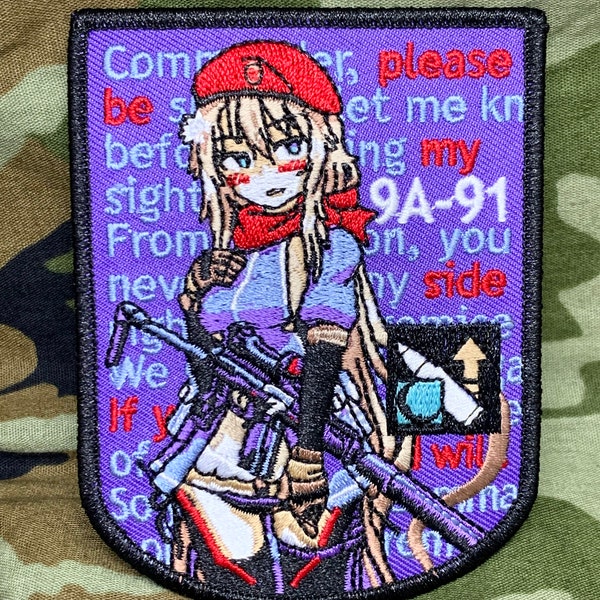 Anime Army Patch - Etsy