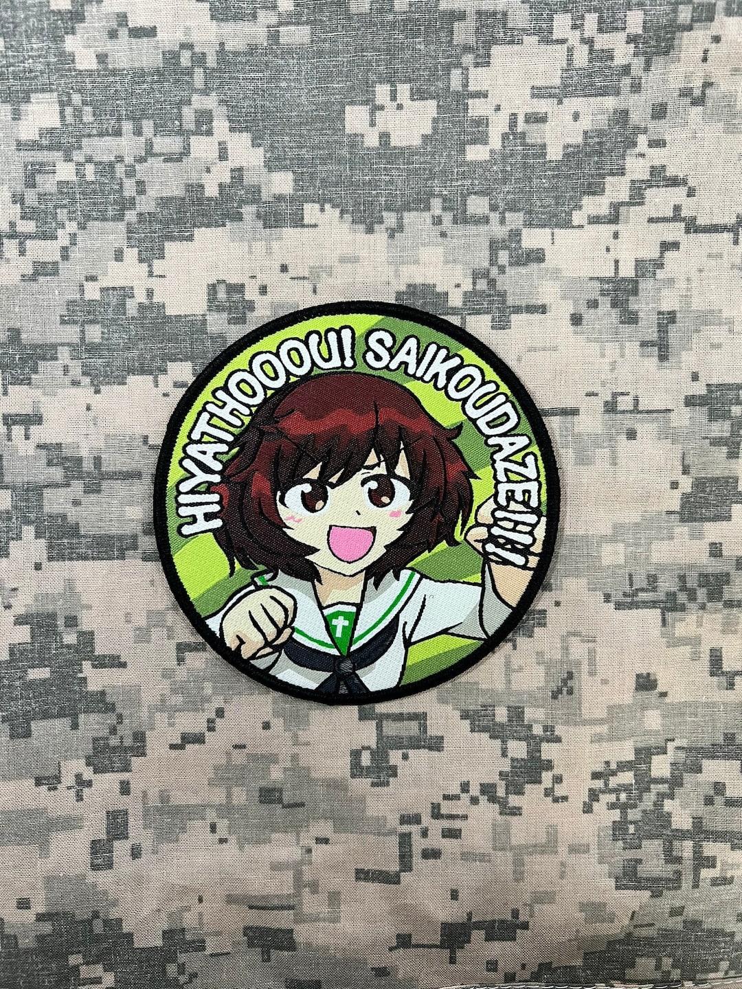 Girls Und Panzer Ooarai Girls Academy Yukari Akiyama Morale Anime Patch ...