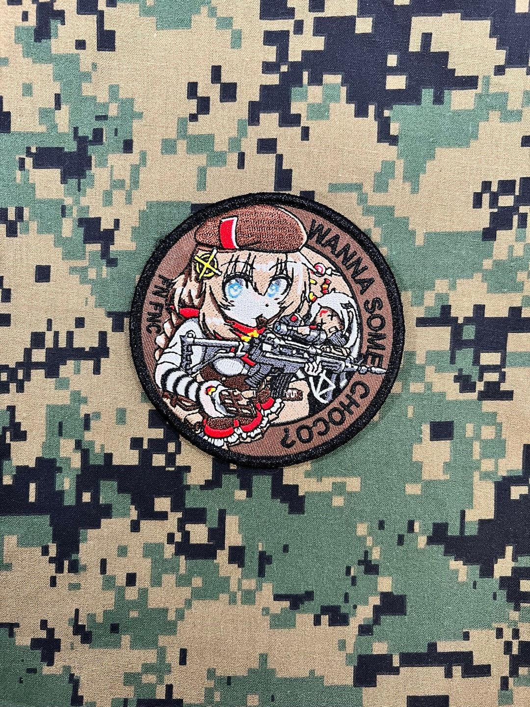 Girls Frontline 'FNC Choco' Airsoft Morale Anime Patch - Etsy