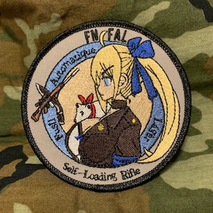 FN-FAL Battle Rifle T-doll tactical Doll Girls' Frontline Morale Anime ...