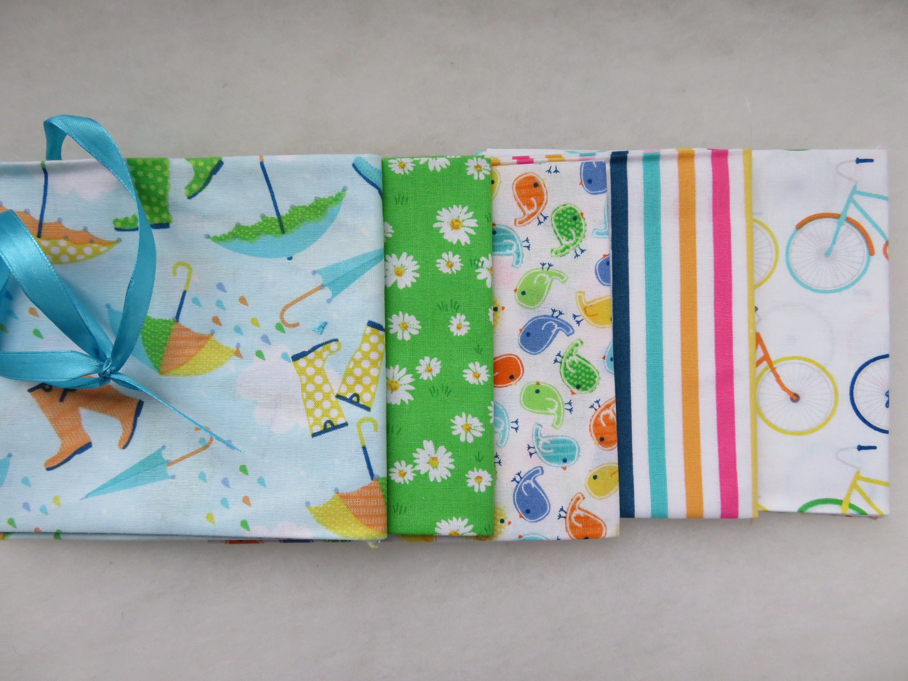 5 Fat Quarters Spring | Etsy