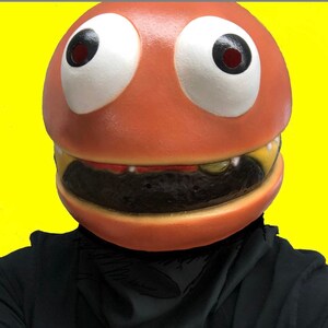 Vegan Nightmare Fast Food Cheeseburger Cosplay Halloween Latex Mask - Etsy