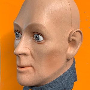 Kenner Hugo Puppet Collectible Latex Cosplay Halloween Mask With Black ...