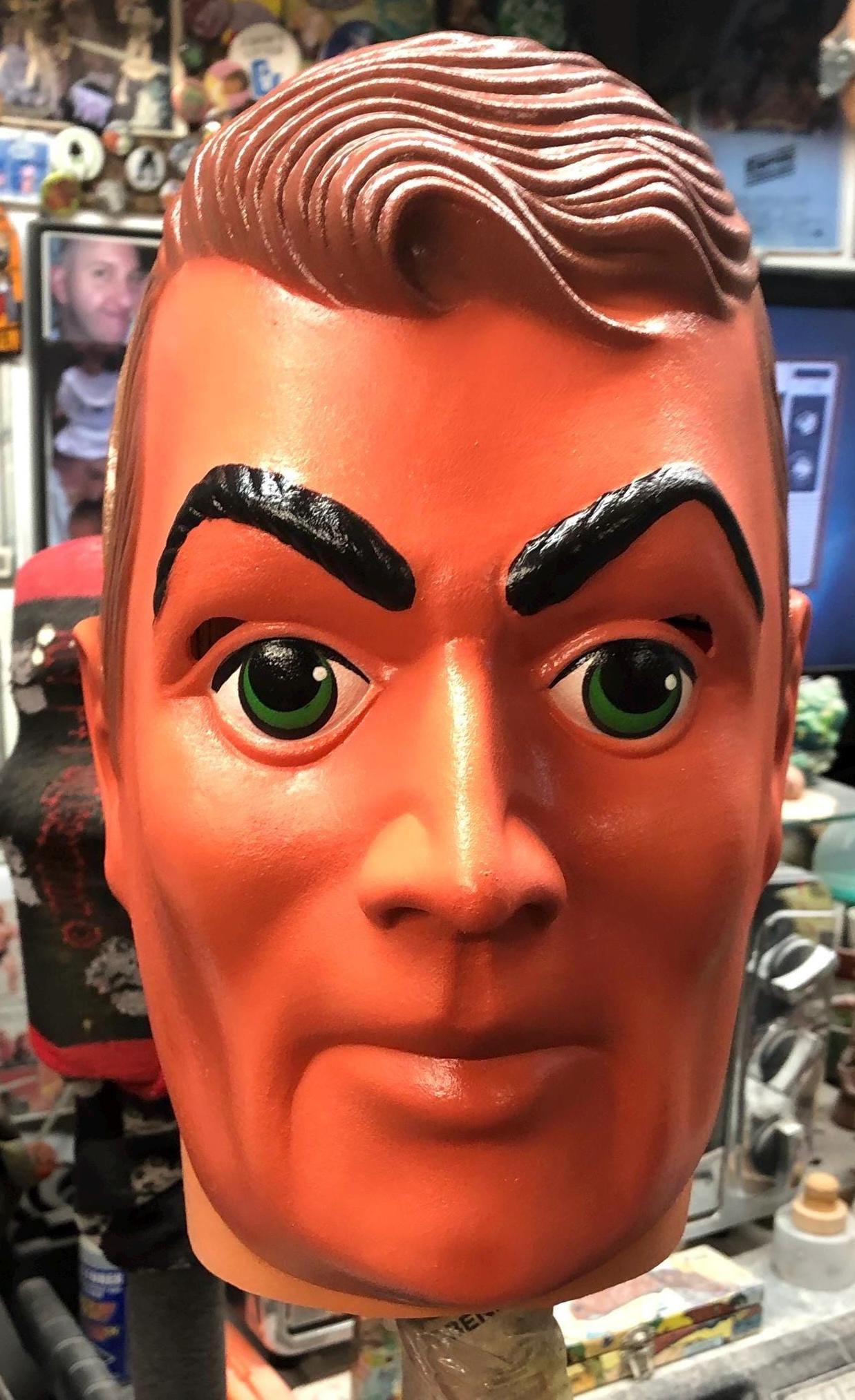 Kenner Maskatron Major Frederick Sloan John Saxon Cyborg Face Mask - Etsy