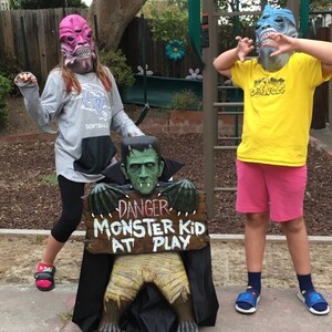 Classic Monster Mash Monster Kid Foam Filled Latex Halloween Horror ...