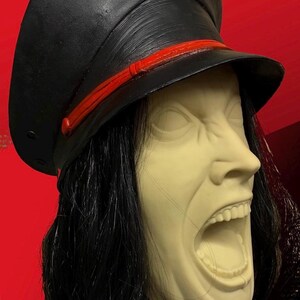 Wednesday 13 Latex Mask, Adult Size Halloween Fright Mask With Hat - Etsy