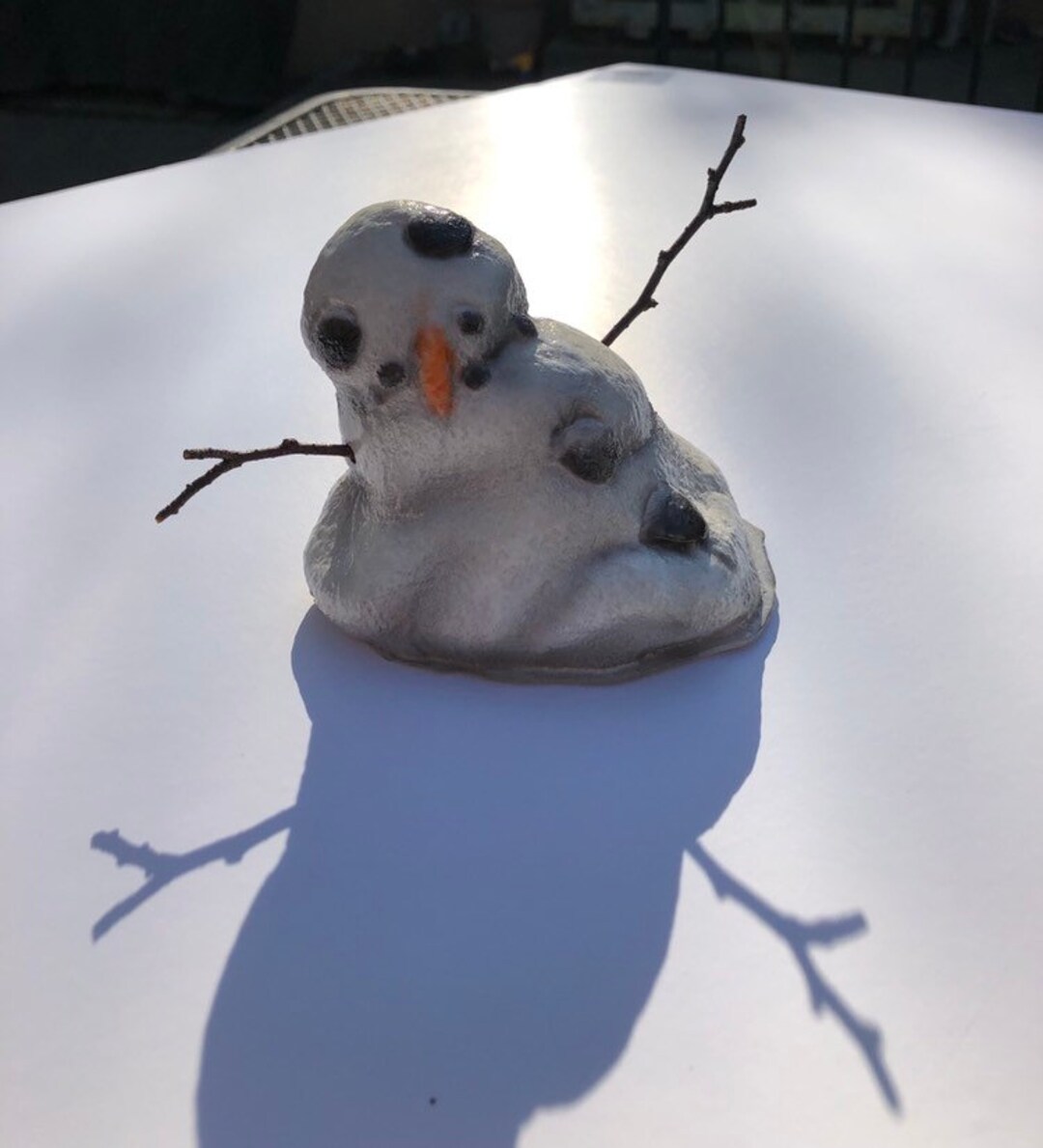 Melty the Melted Snowman Novelty Holiday Winter Christmas Collector ...