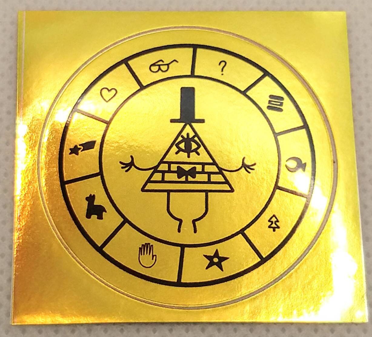 Gravity Falls Cipher Wheel Gloss Sticker - Etsy