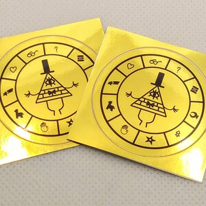 Gravity Falls Cipher Wheel Gloss Sticker - Etsy