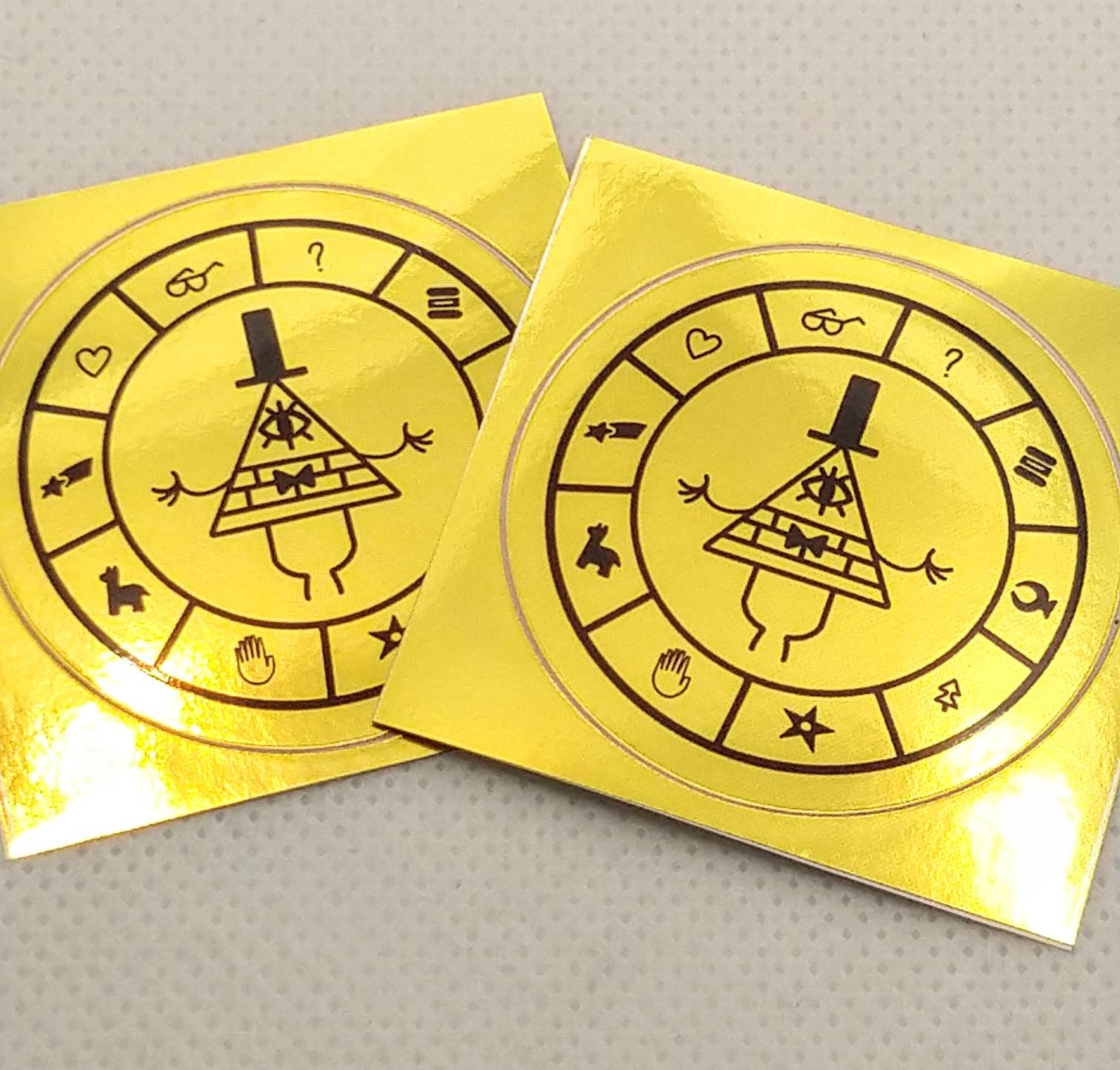 Gravity Falls Cipher Wheel Gloss Sticker - Etsy