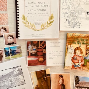 Little House in the Big Woods Art & Baking Novel Study Guide - Etsy