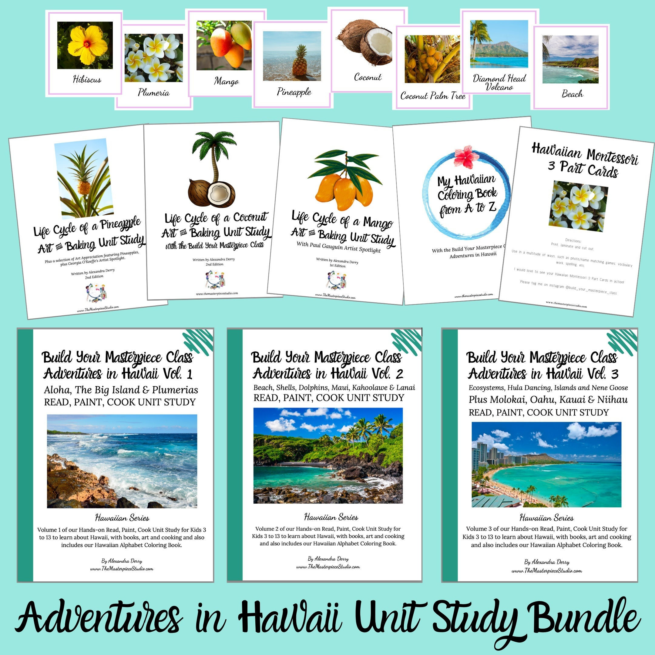 Adventures in Hawaii Unit Study BUNDLE - Etsy