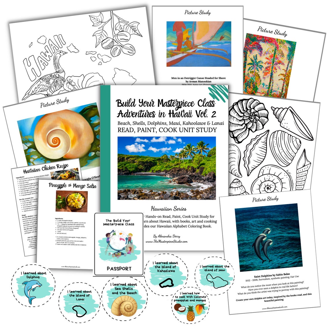 Adventures in Hawaii Unit Study BUNDLE - Etsy
