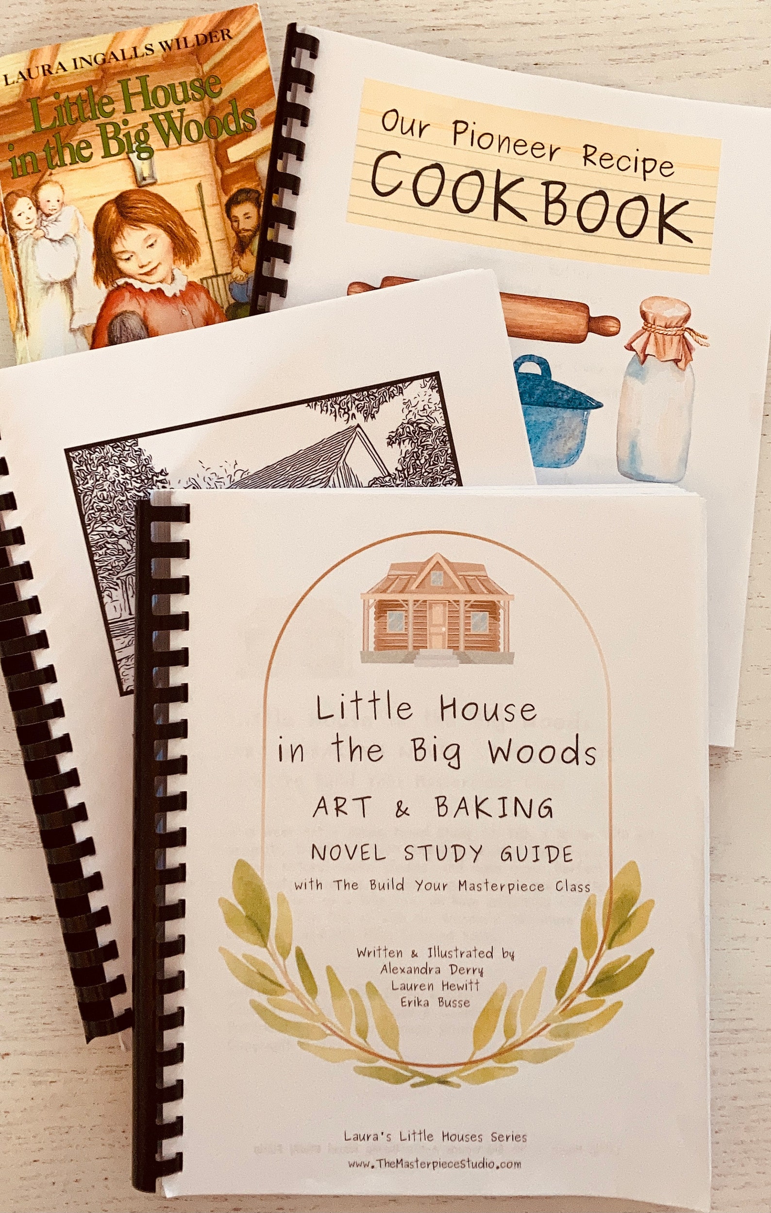 Little House in the Big Woods Art & Baking Novel Study Guide - Etsy