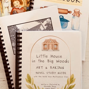 Little House in the Big Woods Art & Baking Novel Study Guide - Etsy