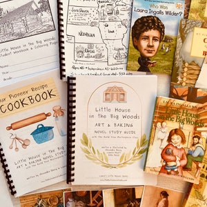 Little House in the Big Woods Art & Baking Novel Study Guide - Etsy