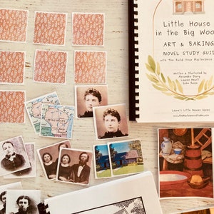 Little House in the Big Woods Art & Baking Novel Study Guide - Etsy