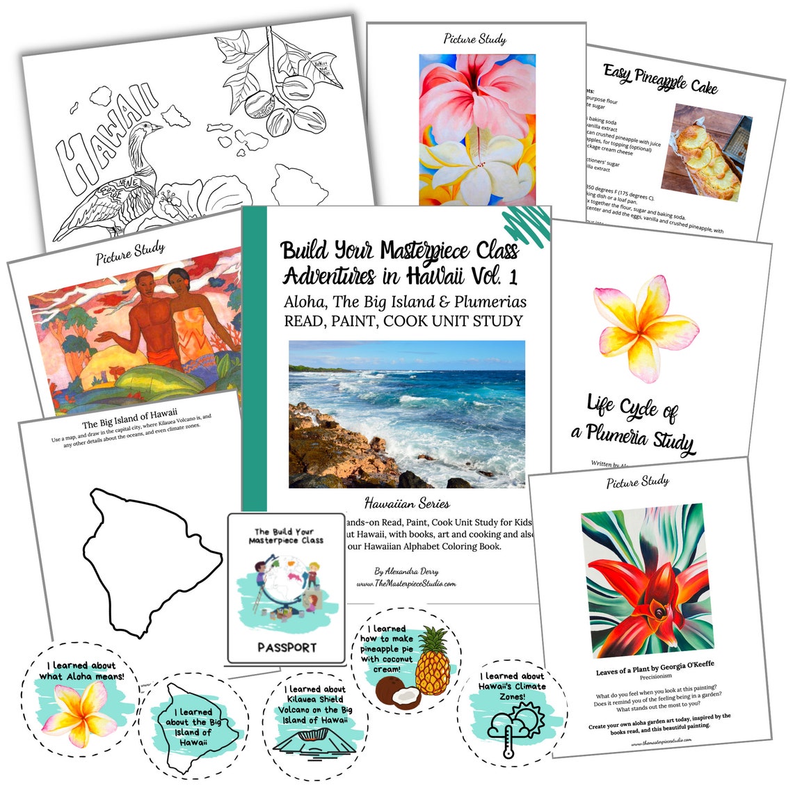 Adventures in Hawaii Unit Study BUNDLE - Etsy
