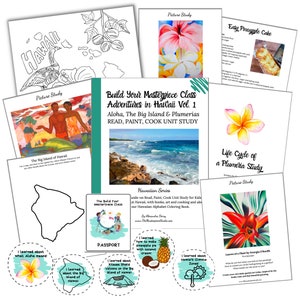 Adventures in Hawaii Unit Study BUNDLE - Etsy