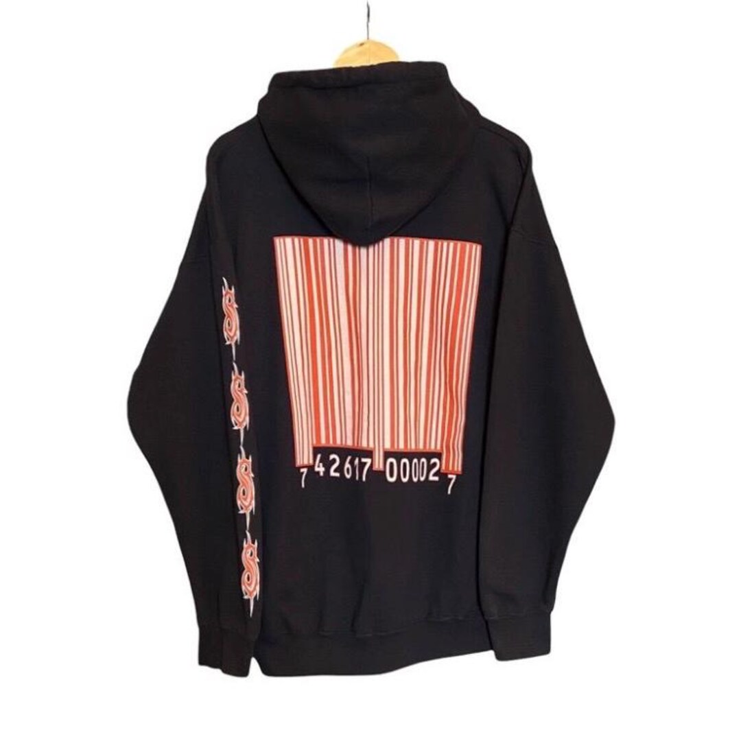 Vintage 90s Slipknot Barcode Hoodie - Etsy