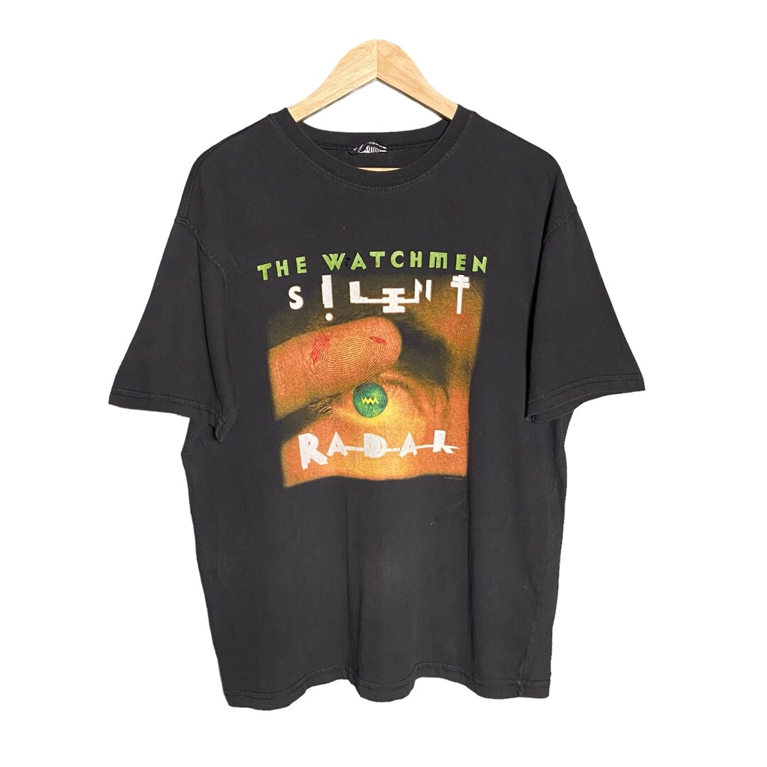 Vintage 90s the Watchmen Silent Radar Grunge Rock Band T Shirt - Etsy