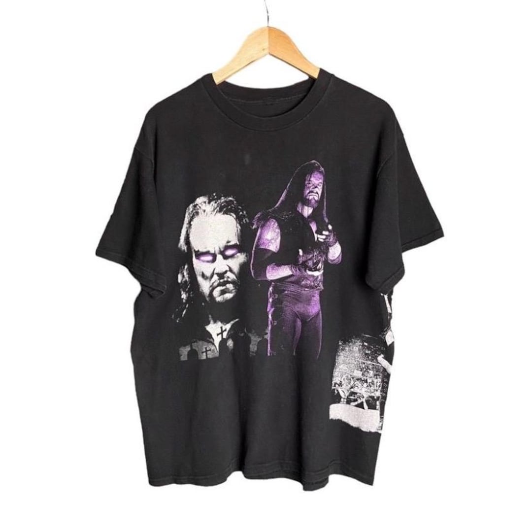 Vintage 90s Undertaker Wrestling T-shirt / WWF WWE - Etsy