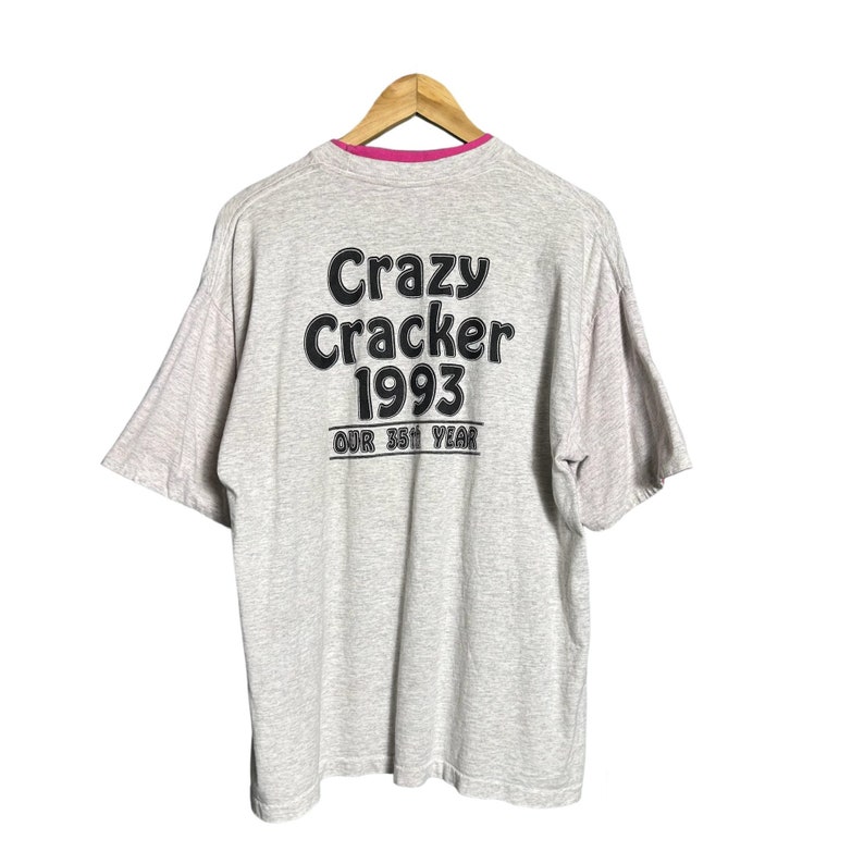 Vintage Smiley “crazy Cracker 1993” Our 35th Year T-shirt - Etsy
