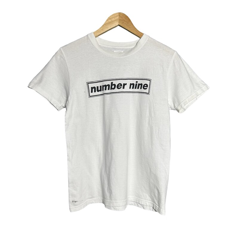 Number Nine Block Logo T-shirt - Etsy